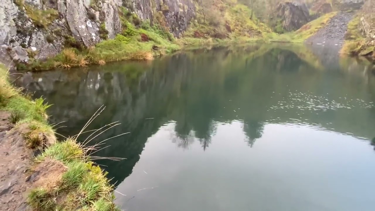 Rosebush slate quarry photography walk - YouTube
