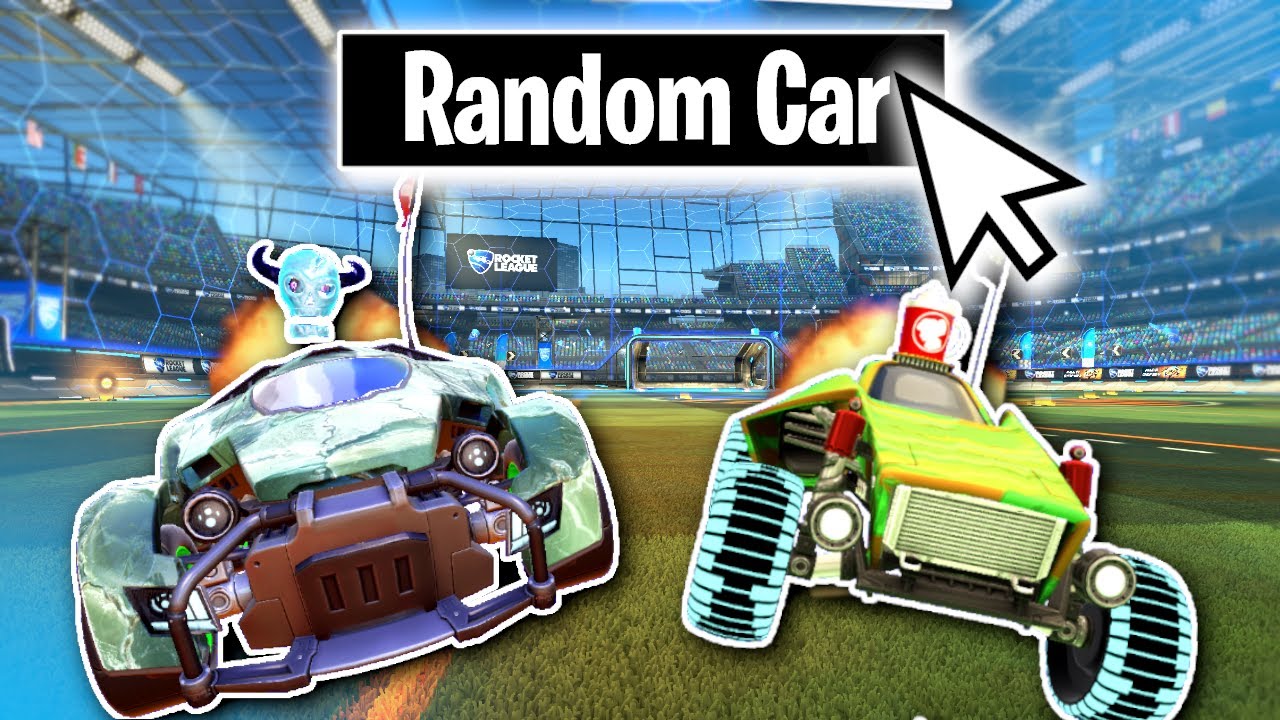 Random Car Challenge in Rocket League! - YouTube