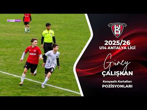 2️⃣2️⃣ Güney’in U14 Antalya Ligi Mücadelesi | Konyaaltı Kartalları 15. Hafta | 🎥 Maç Performansı