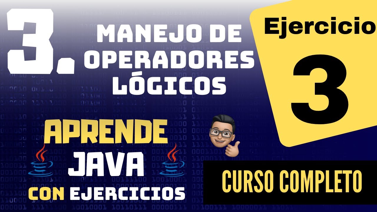Manejo de Operadores Lógicos en Java - Ejercicio 3 - YouTube