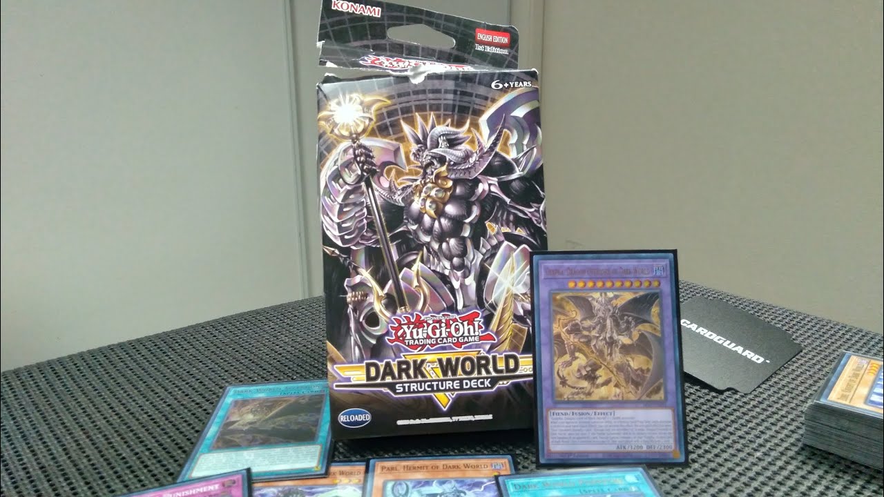 Dark Worlds Are Back? | Yu-Gi-Oh! Dark World Structure Deck Reloaded ...