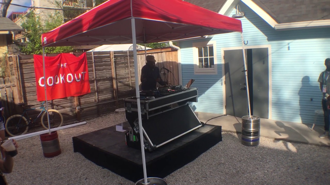 Dj just blaze at the cookout sxsw 17 - YouTube