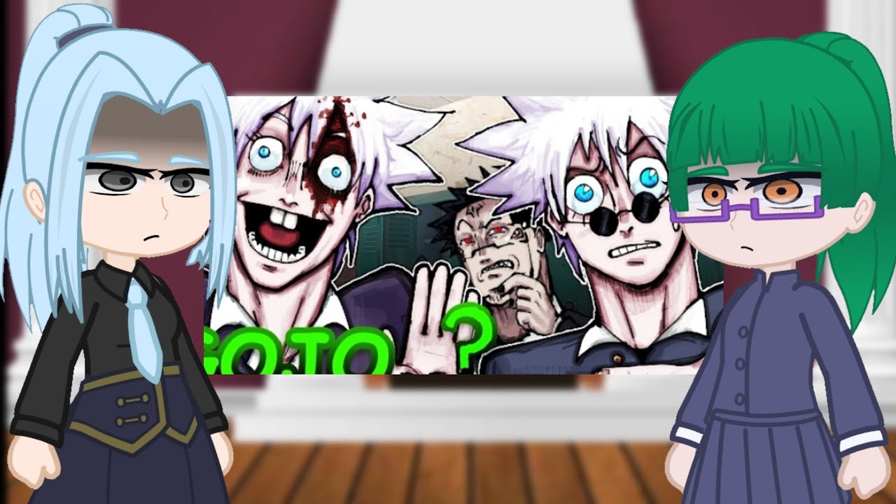 Jujutsu kaisen react to sinister bart gojo and sukuna video ll jujutsu ...