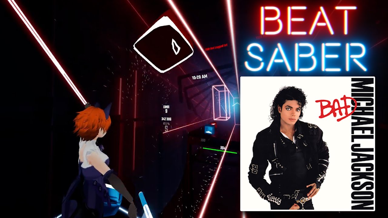 Bad - Michael Jackson | Beat Saber Reimagined | Expert+ - YouTube