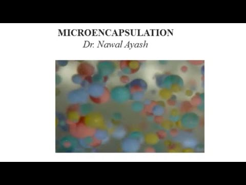المحاضرة السادسه (نظري)الصيدلة الصناعية Microencapsulation - YouTube
