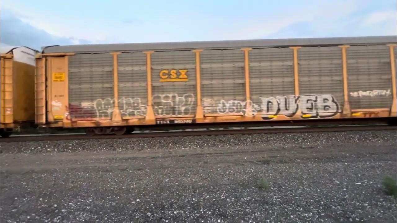 BNSF #7122 Leading & NB Elephant Style H-KCKDEN With No DP Unit’s 7/25/23. - YouTube