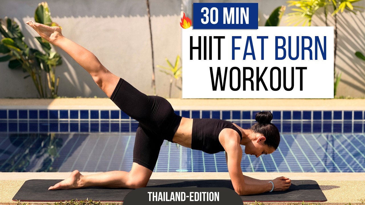 30 MIN HIIT FAT BURN WORKOUT | Full Body Sweat + Burning Finisher (No ...
