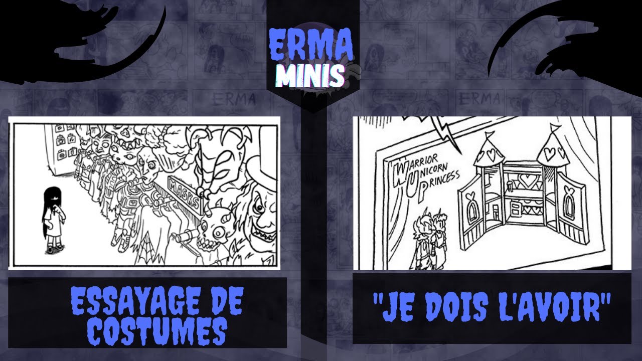 Erma (FR) - {MINIS} Essayage de costumes / Je dois l'avoir. - YouTube