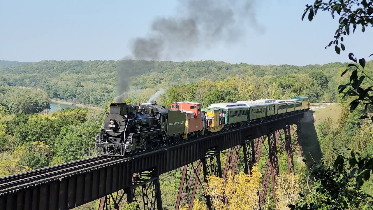An adventure on the Boone Scenic Valley Railroad on September 27th ...