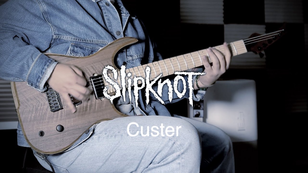 Slipknot - Custer [Guitar Cover] - YouTube