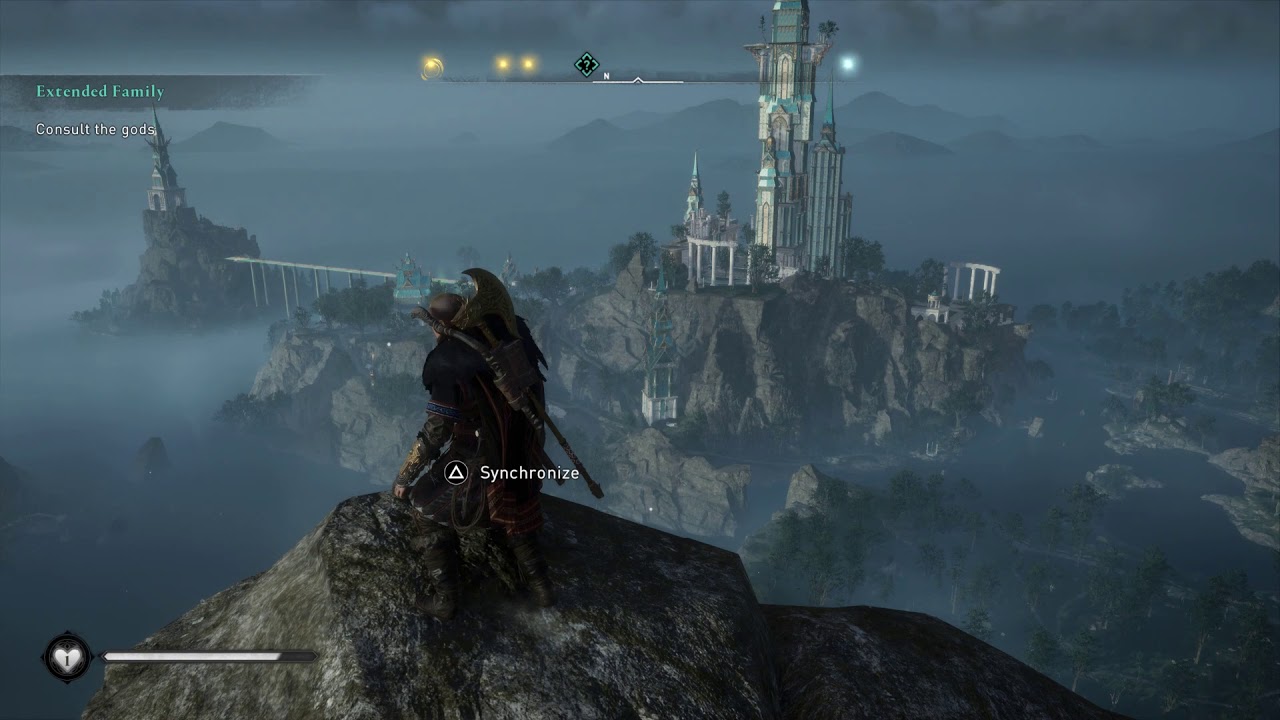 Assassin's Creed Valhalla - Asgard: Synchronize Beinahruga: View of ...