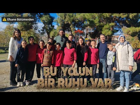 YÜRÜYEREK TÜRKİYE TURU | BÖLÜM 582 | OKUL BAHÇESİNDE FİDAN DİKTİK 🌱 (Denizli–Acıpayam)@gezginizci20 