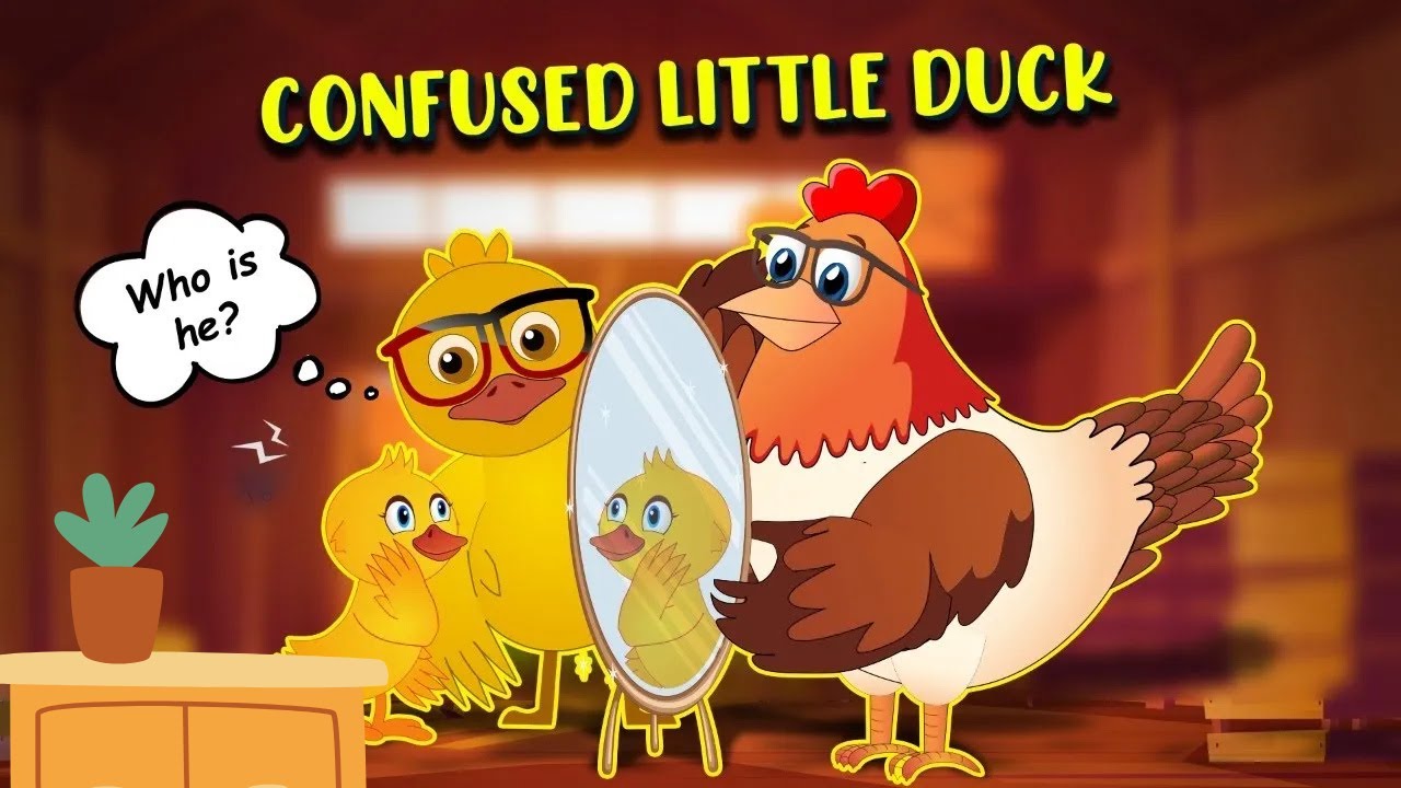 One Little Duck Went Out for School |Cute Duck Story| Super Simple ...