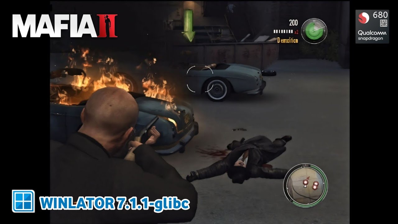 Winlator Native Glibc | MAFIA II DIGITAL DELUXE EDITION | Snapdragon ...
