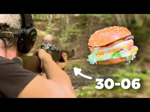 World War Two rifles V.S. Big Mac! - YouTube