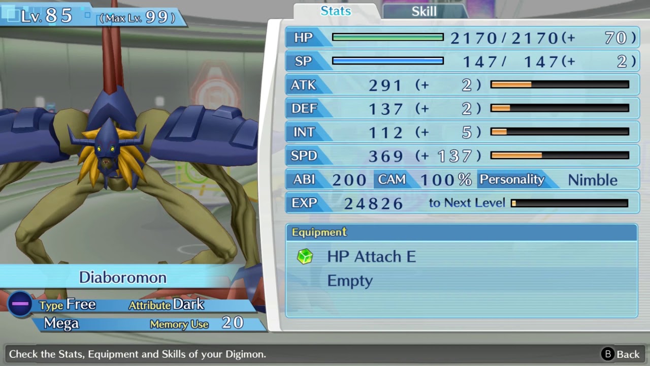 Digimon Story Cyber Sleuth Digivolution Armageddemon - YouTube