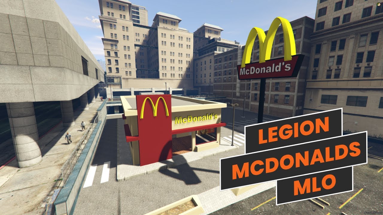 Legion Square McDonald's MLO | FiveM Map | FiveM MLO | FiveM Mods Store ...