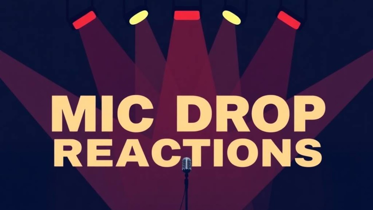 Mic Drop Reactions Live Stream - YouTube