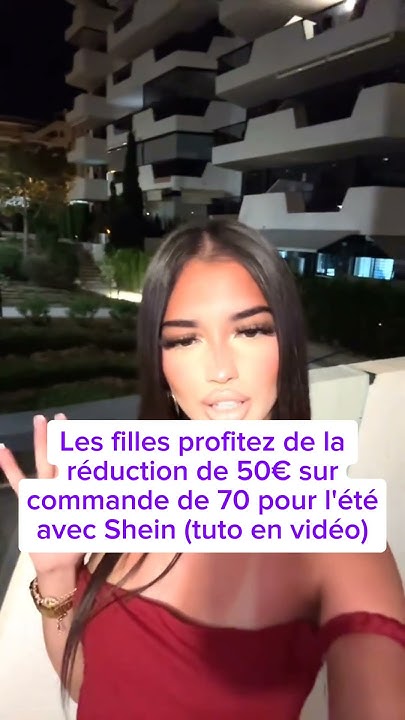 TUTO JUSTE ICI ⬆️⬆️(créer un compte shein puis mettre le code 3BQKVGU8 dans la barre de ...