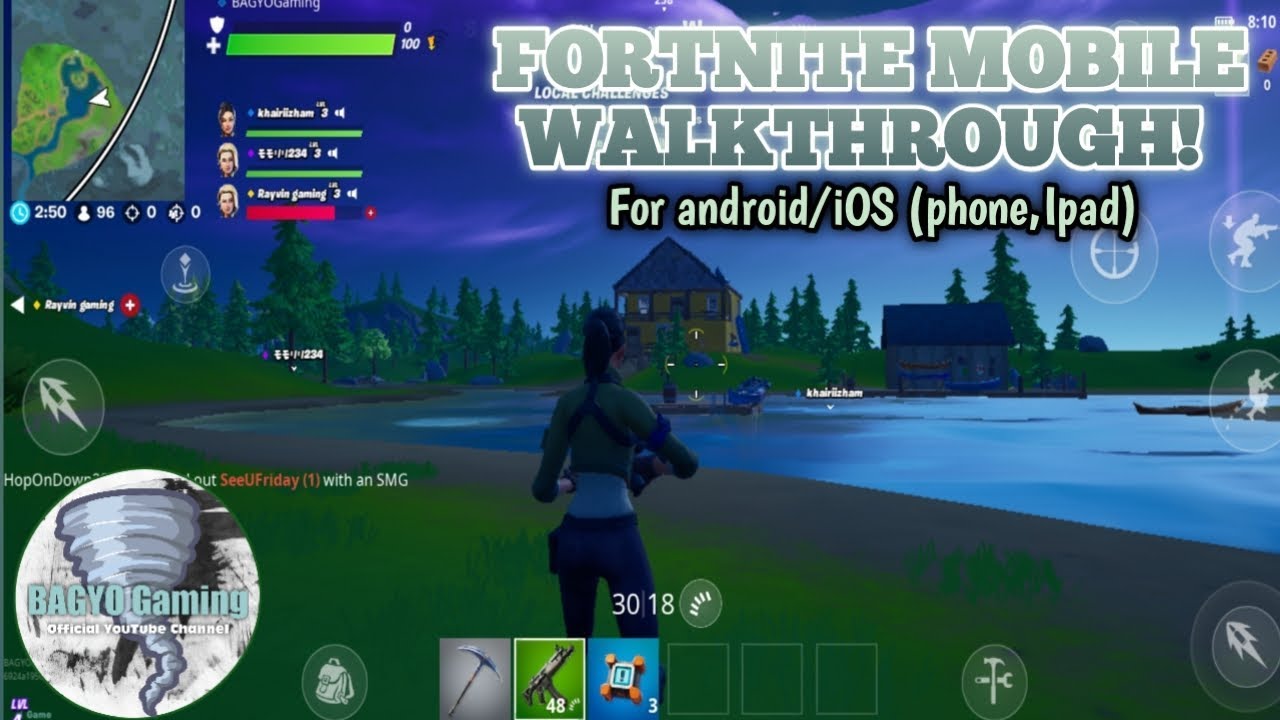 Fortnite Mobile Android Gameplay - YouTube