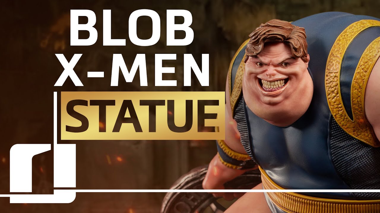 Blob - Statue Reveal | Iron Studios (X-Men Vs Sentinel Diorama) - YouTube