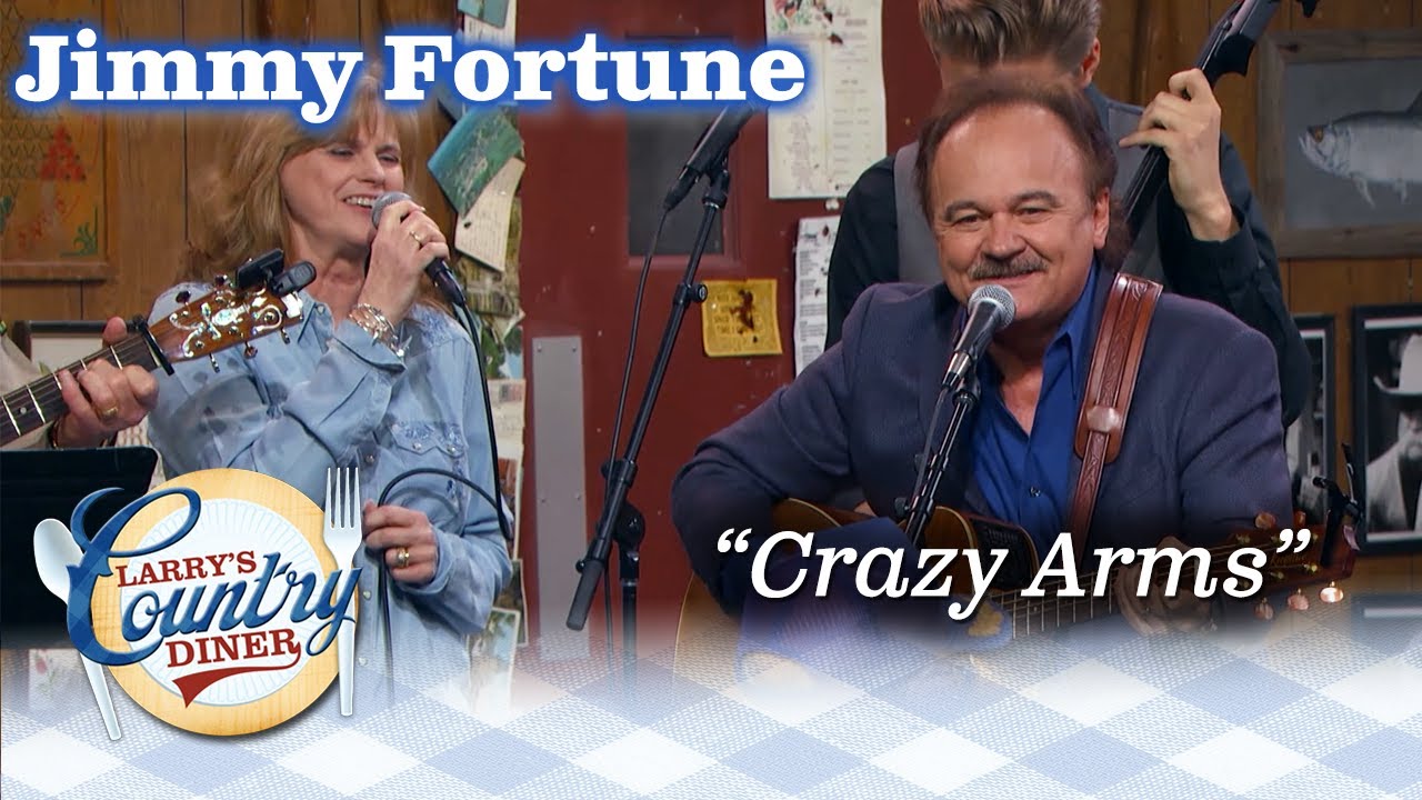 JIMMY FORTUNE sings CRAZY ARMS on LARRY'S COUNTRY DINER! - YouTube
