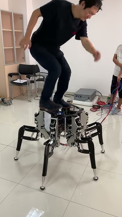 Hexapod Walking Robot Spider Xii DEMO Part # 2 - YouTube