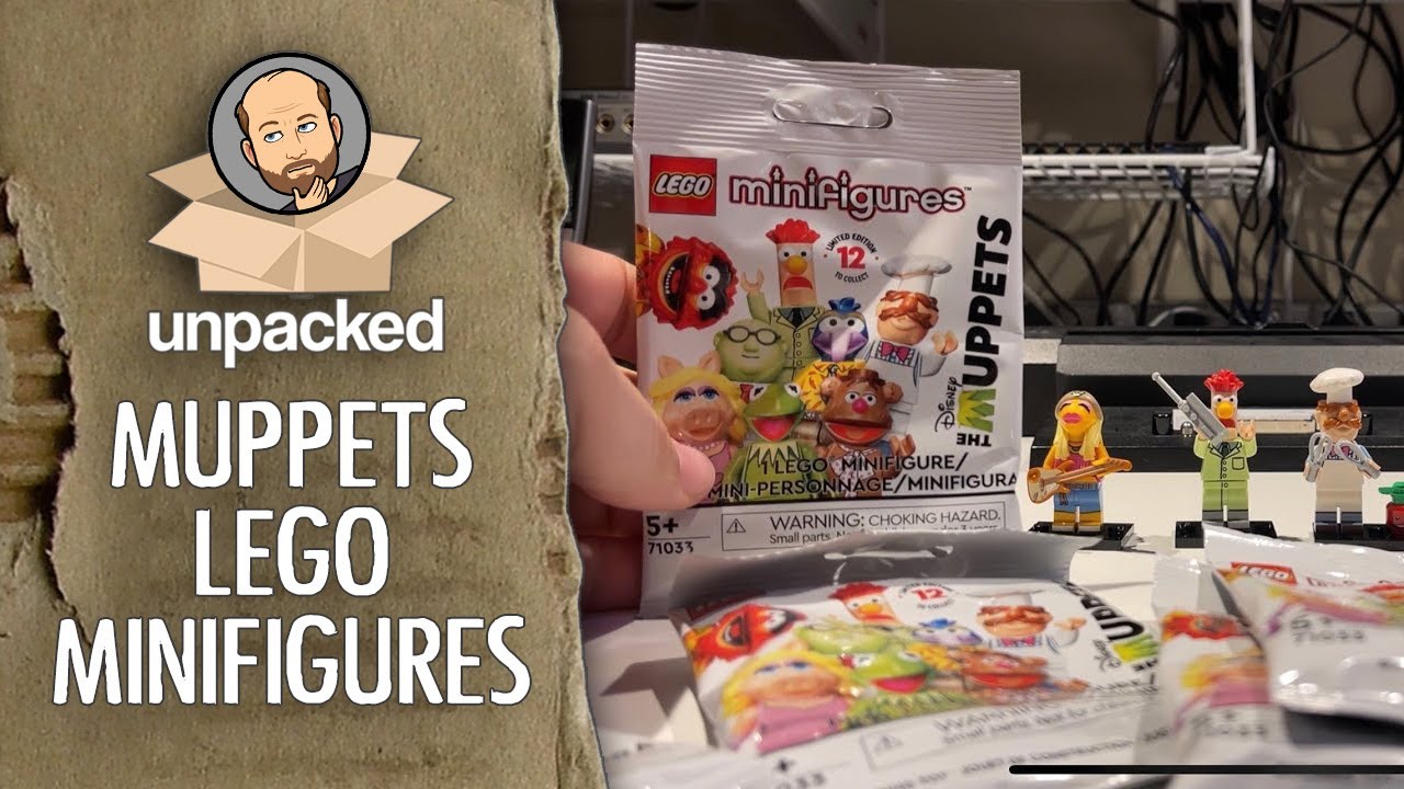 The Muppets LEGO Minifigures | Unboxing and First Impressions | Ever ...