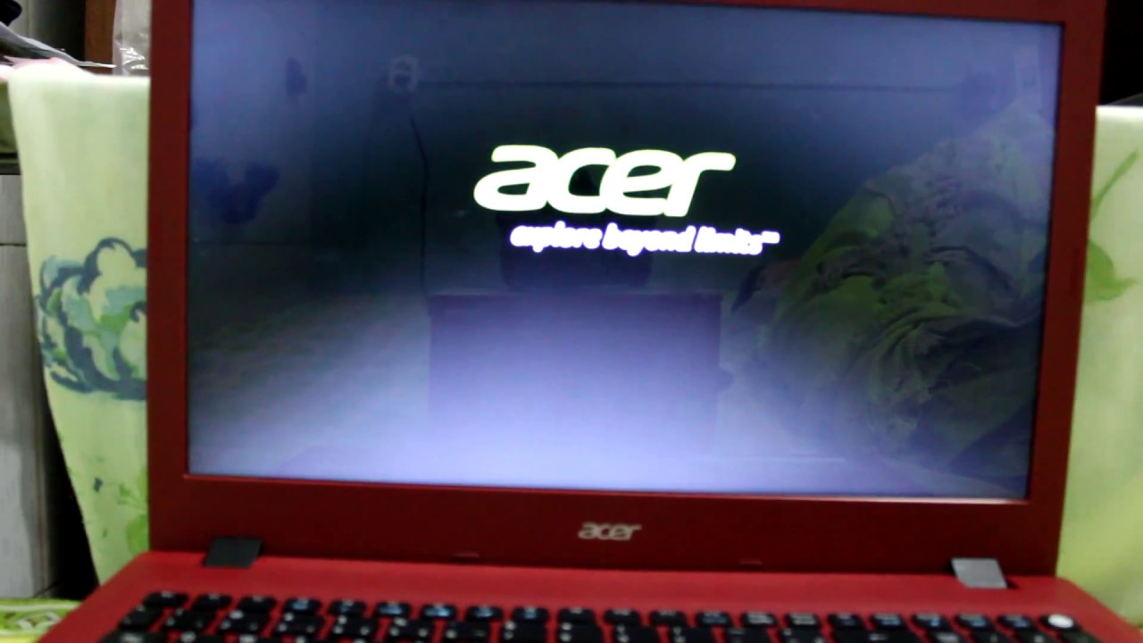 Formatando o Notebook Acer E 15 E5 574 307M - YouTube