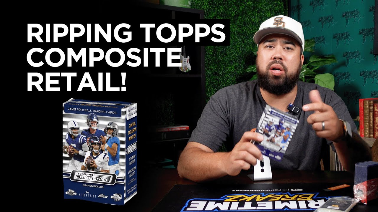 Topps Composite Football Retail Blaster Opening - YouTube