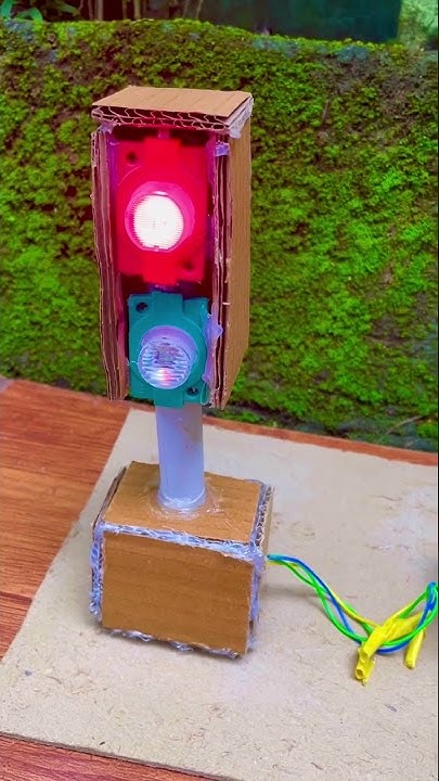 How to make Traffic Light at home using Cardboard - Best Science ...