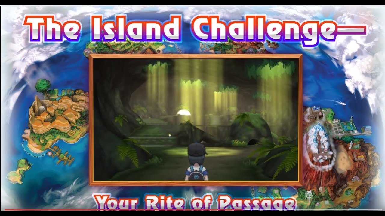Pokémon Sun and Moon: THE ISLAND CHALLENGE | NO POKEMON GYMS???? - YouTube