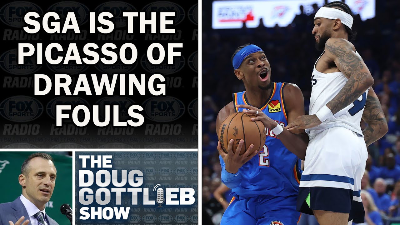 Doug Gottlieb: Hard to Watch SGA Be the Picasso of Drawing Fouls - YouTube