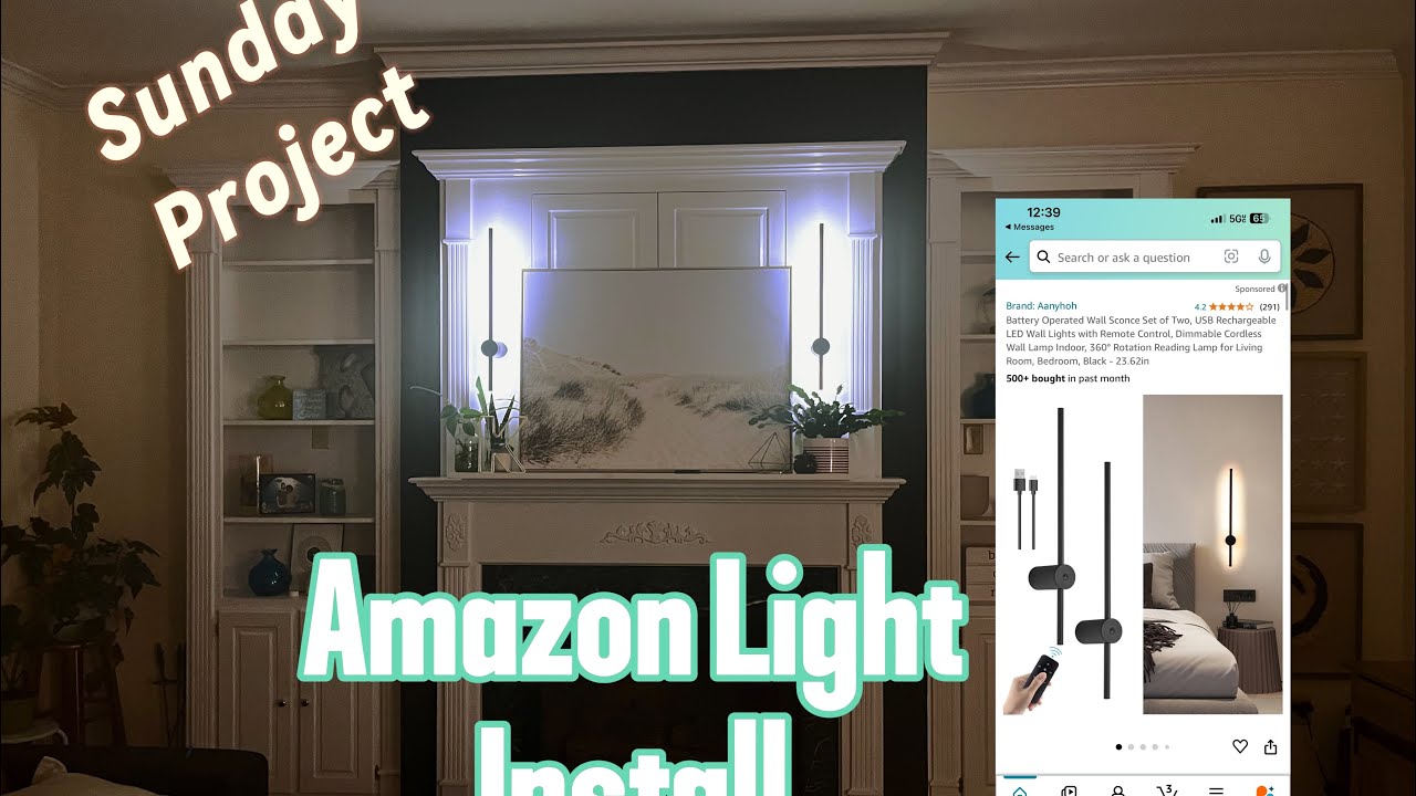 Amazon Light Install - Easy Upgrade! - YouTube