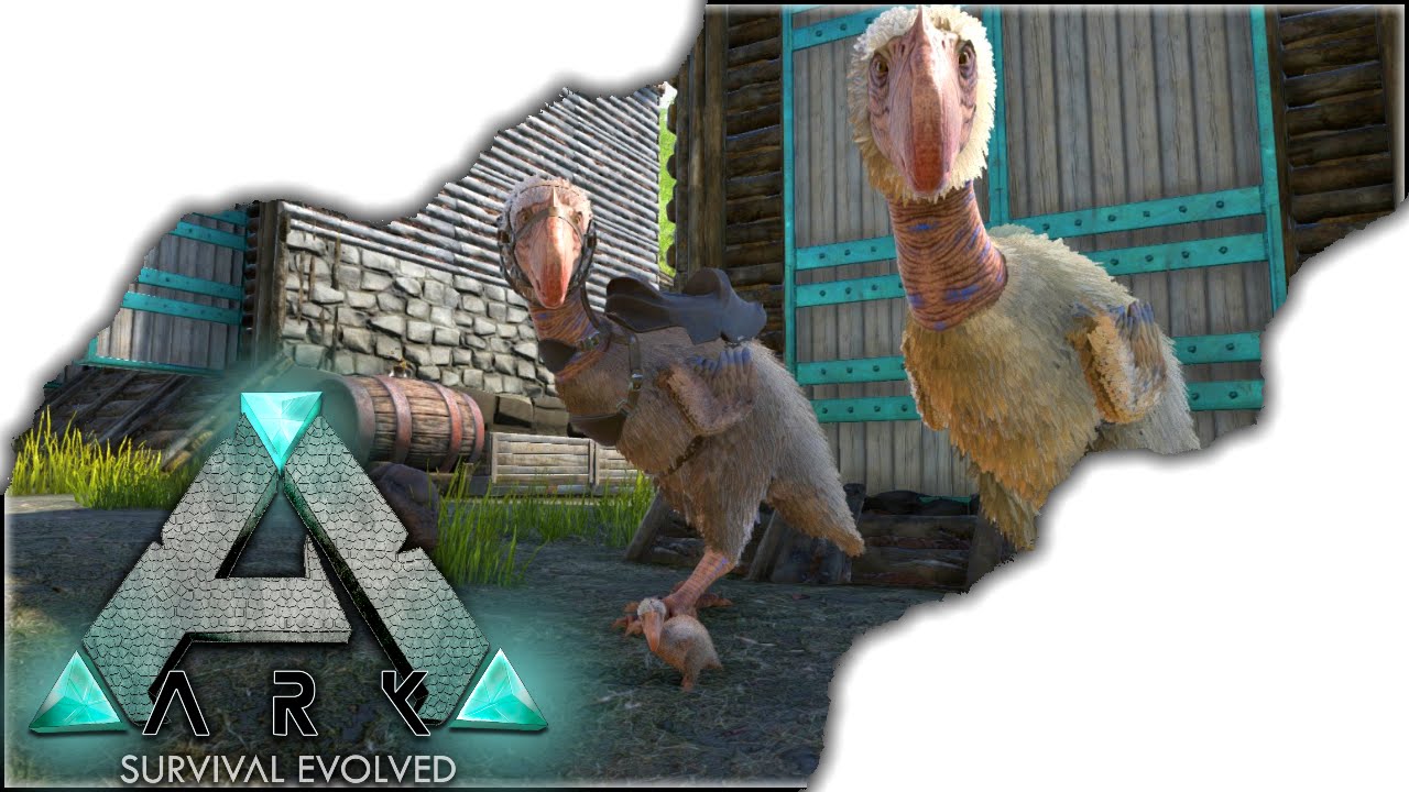 Ark: Survival Evolved ~ S3 Ep 36 ~ Terror Bird Baby & Grappling Hook ...