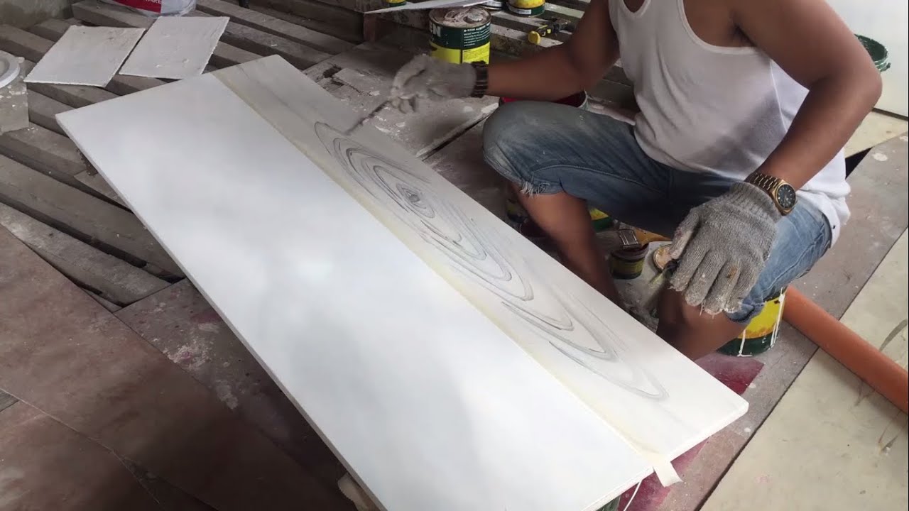 Paano mag HASPE gamit an LATEX PAINT - YouTube