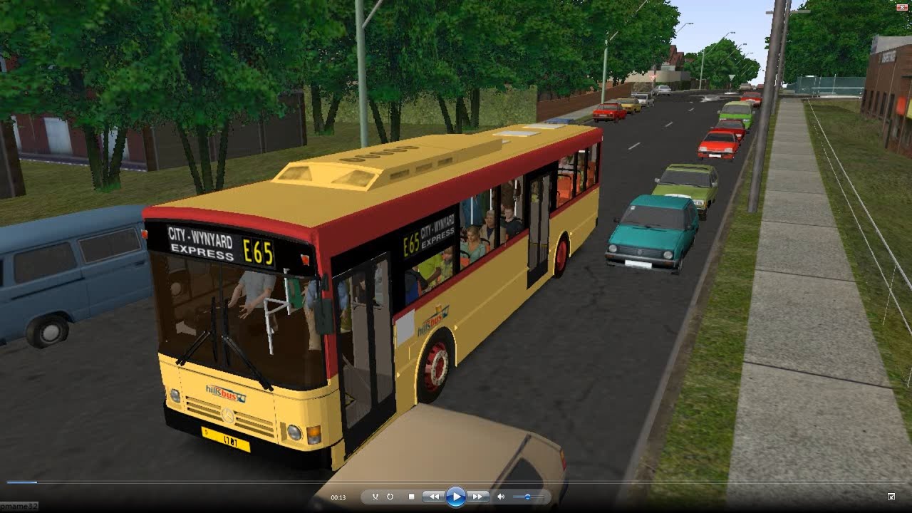 Omsi 2 tour (647) Sydney bus E65 South Curl Curl - Kenneth Road - Spit ...