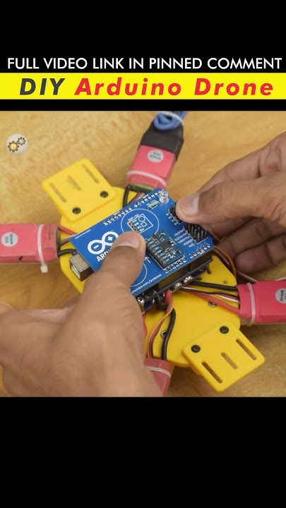 DIY Arduino Drone #diy #shorts #drone #quadcopter #arduino #arduinoprojects #schoolproject - YouTube