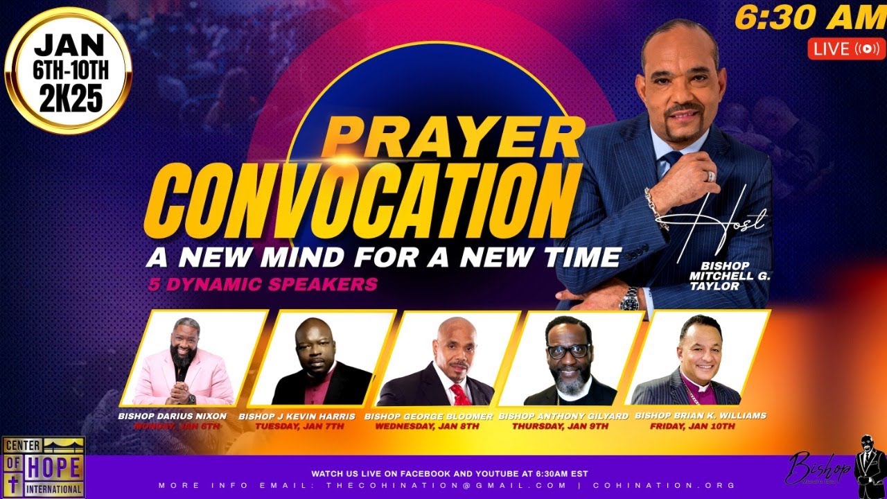 Prayer Convocation 2K25 - YouTube