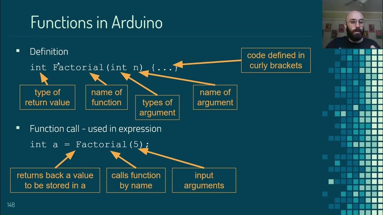 Writing Functions (Arduino Crash Course 28) - YouTube
