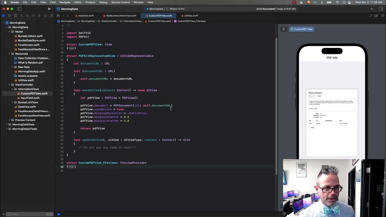 Custom PDF View for SwiftUI - YouTube