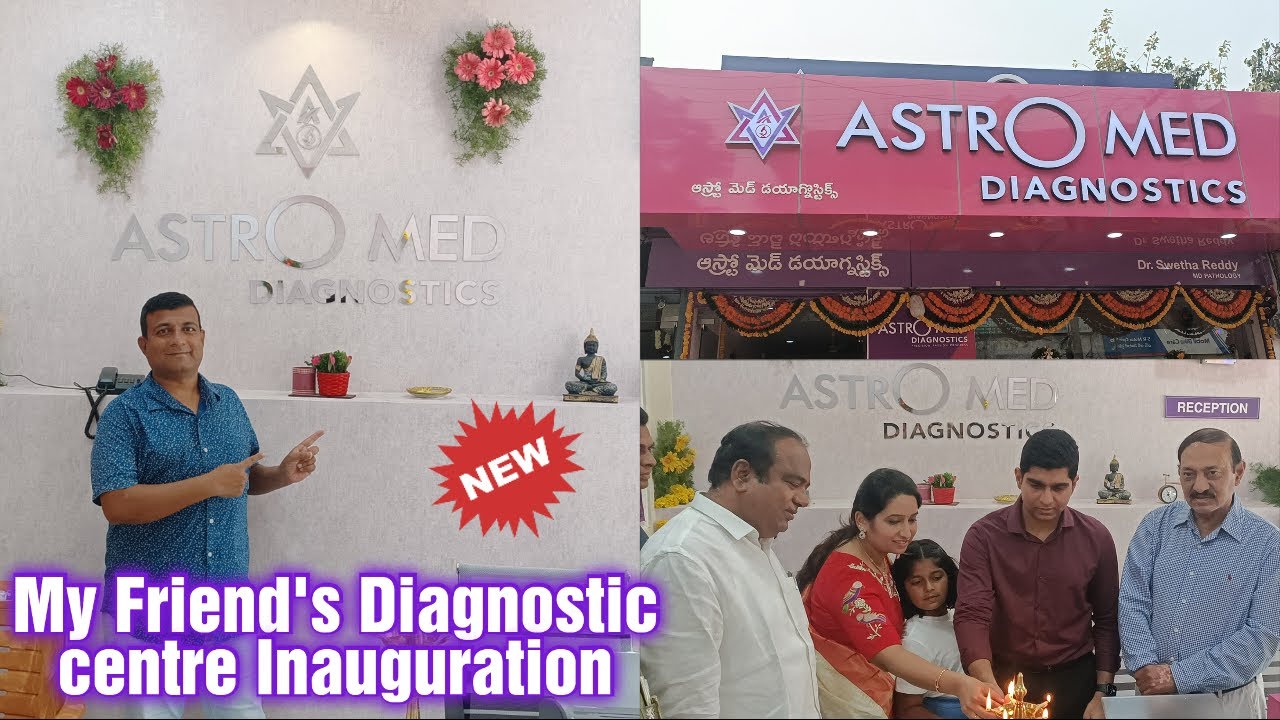 AstrO Med Diagnostics Nizamabad,Inauguration by MLA Sri Bhupathi Reddy ...