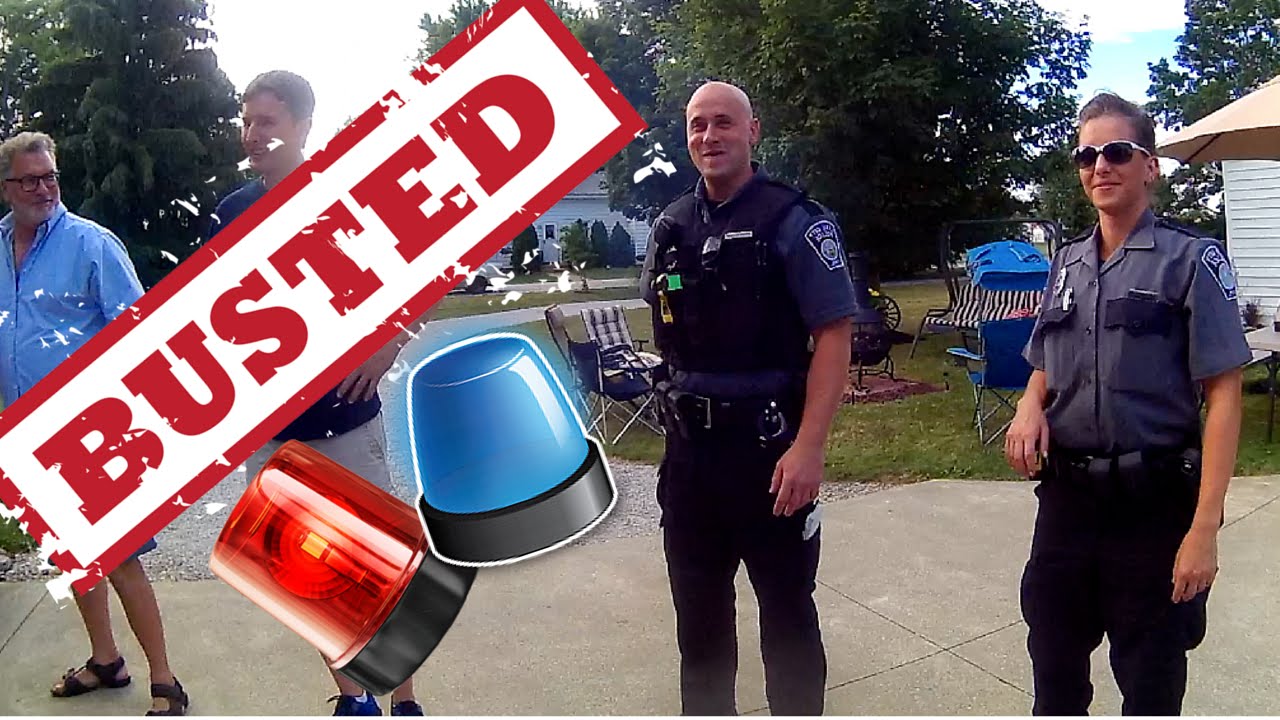 COPS BUSTED OUR PARTY - YouTube