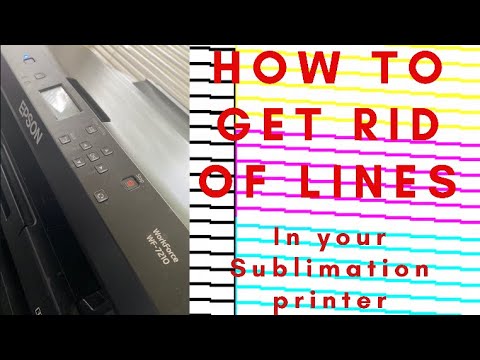 How to remove lines from your printed images| Bleed your sublimation ...