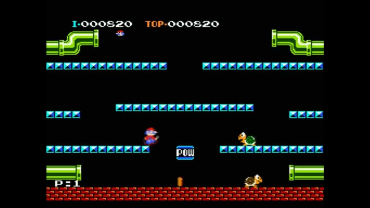 Family Game (Nes) - Mario Bros. - YouTube