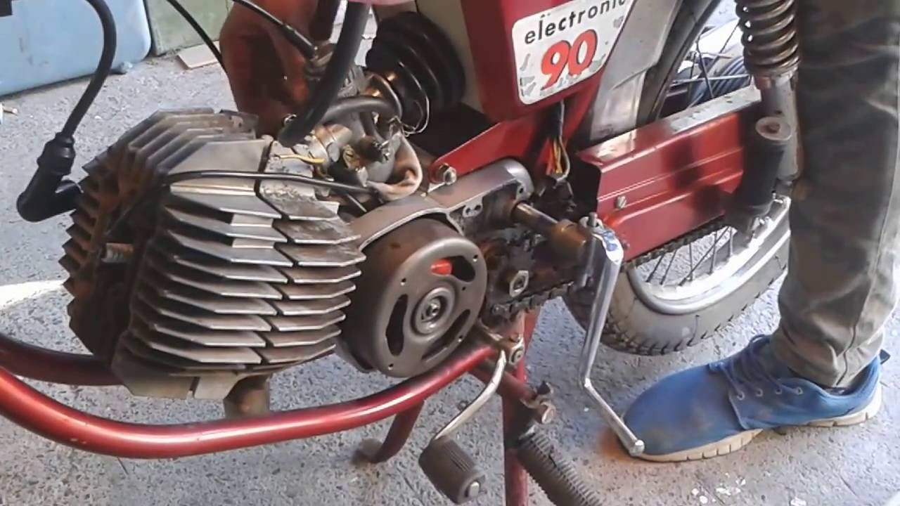 tomos e90 (prvo paljenje) - YouTube