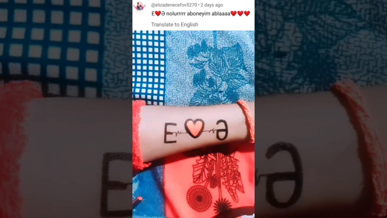 easy "couple" love tattoo design in hand/simple and beautiful tattoo ...