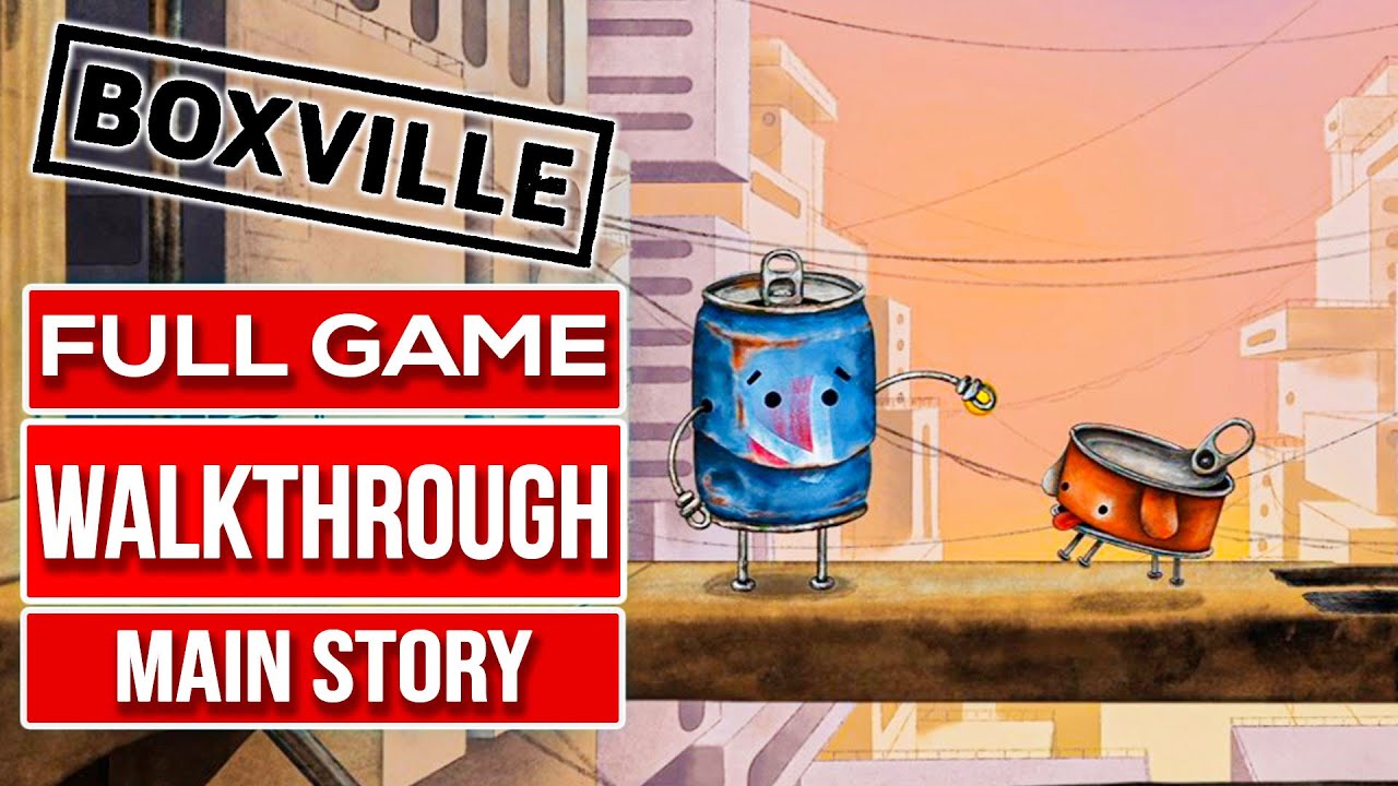 BOXVILLE Gameplay Walkthrough FULL GAME No Commentary - YouTube
