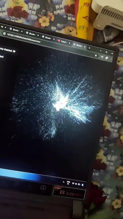 Cursor Particle. Comments For Source Code. - YouTube