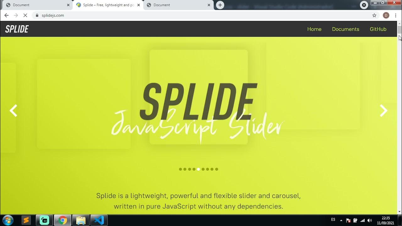 Slider automática y manual sencillo de hacer - YouTube